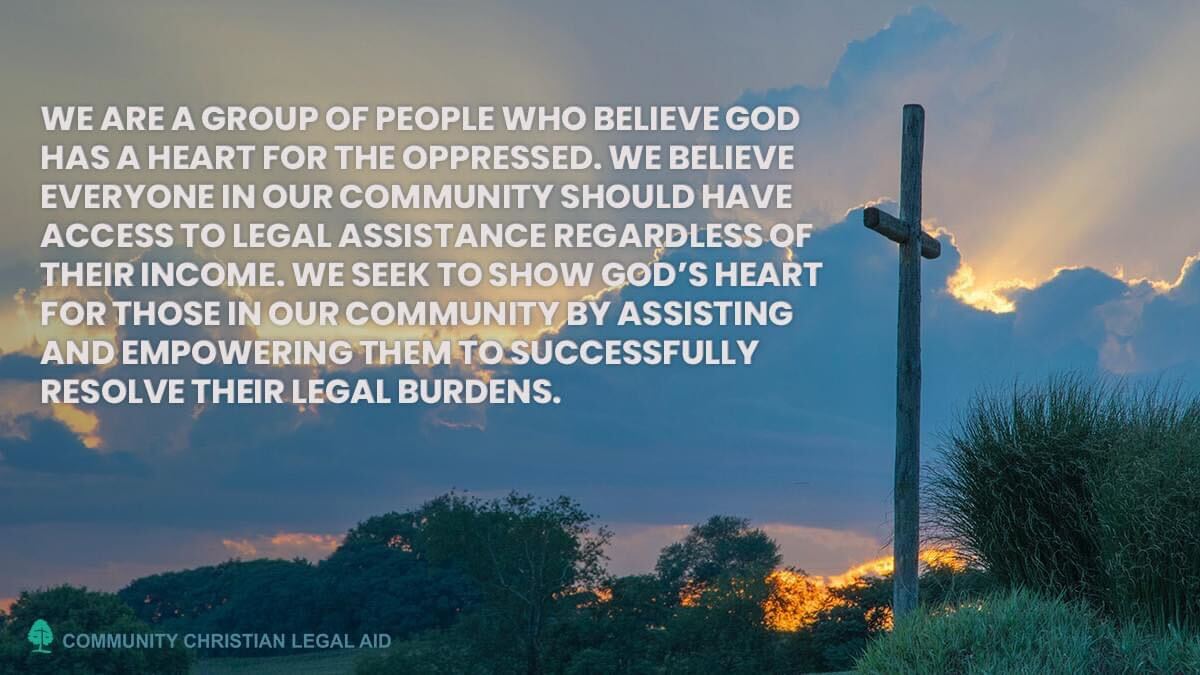 About Community Christian Legal Aid | Civil Legal Help